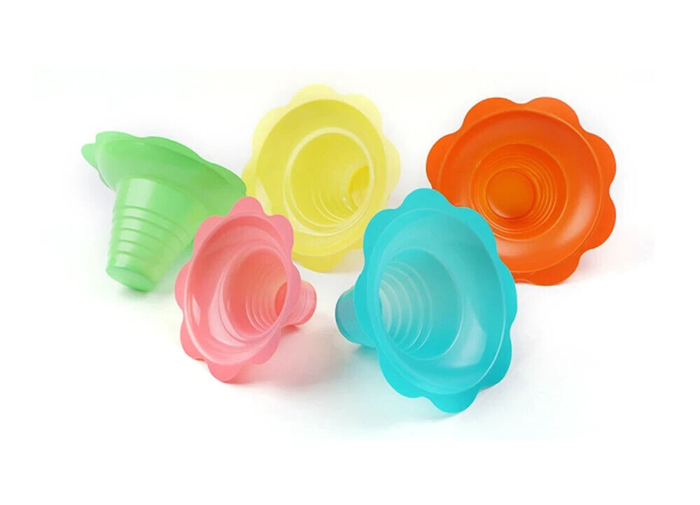 #7 Snow Cone Cups,10pk Snow Cone/Ice Cream Flower Cups, – Allan's Party ...